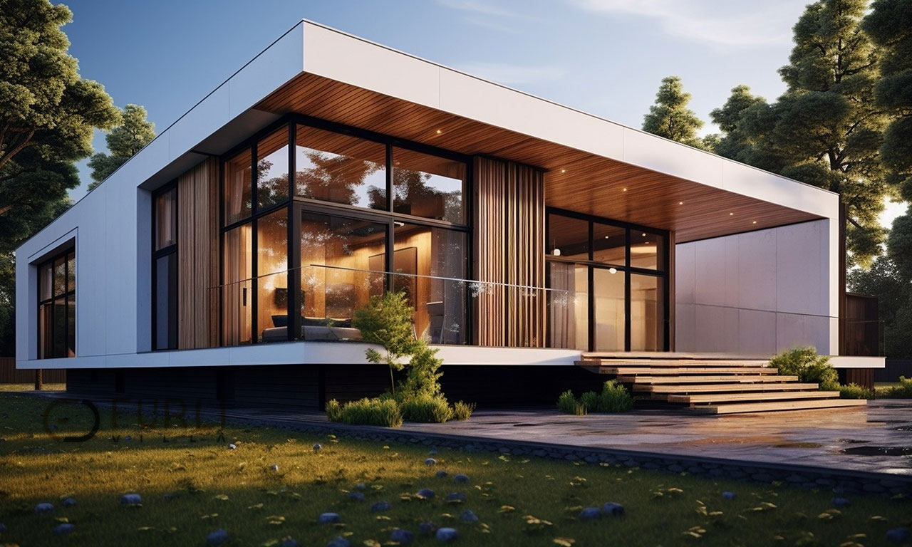 سازه LSF با تکنیک‌های ویلا سازی پیش ساخته| گروه فرلی ویلا